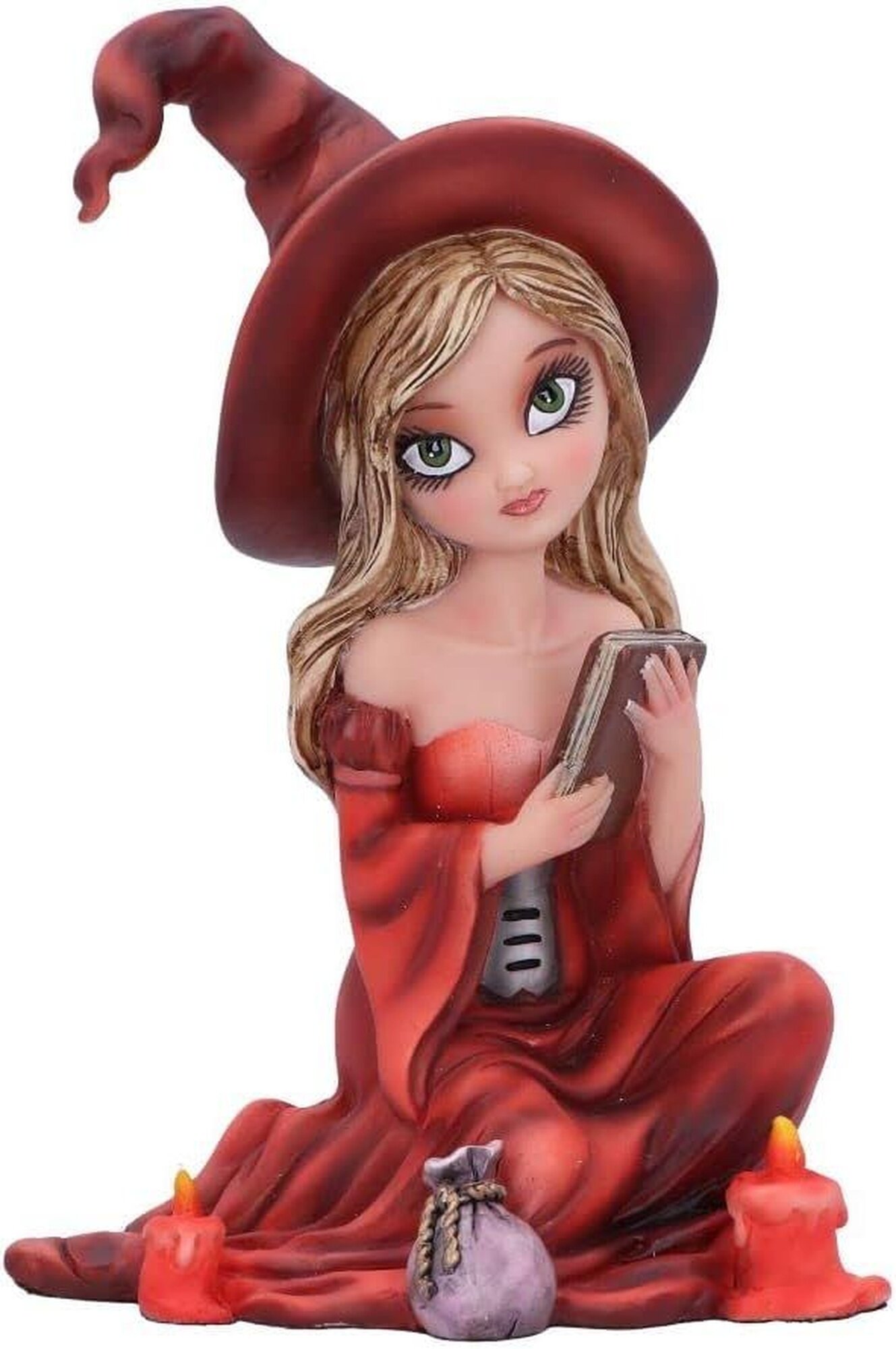 Статуэтка Nemesis Now - Rina - Фигурка ведьмы Рина, 15 см, красный, D6291X3