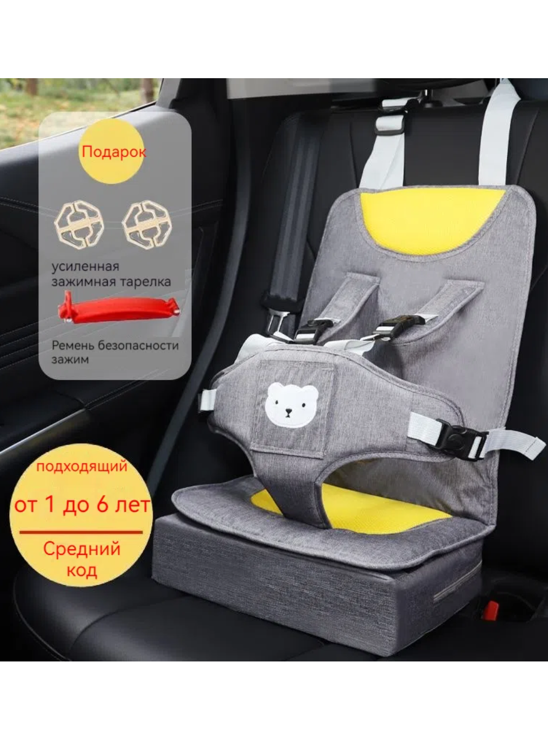 Детское автокресло 0-6 лет: компактное и безопасное для путешествий
