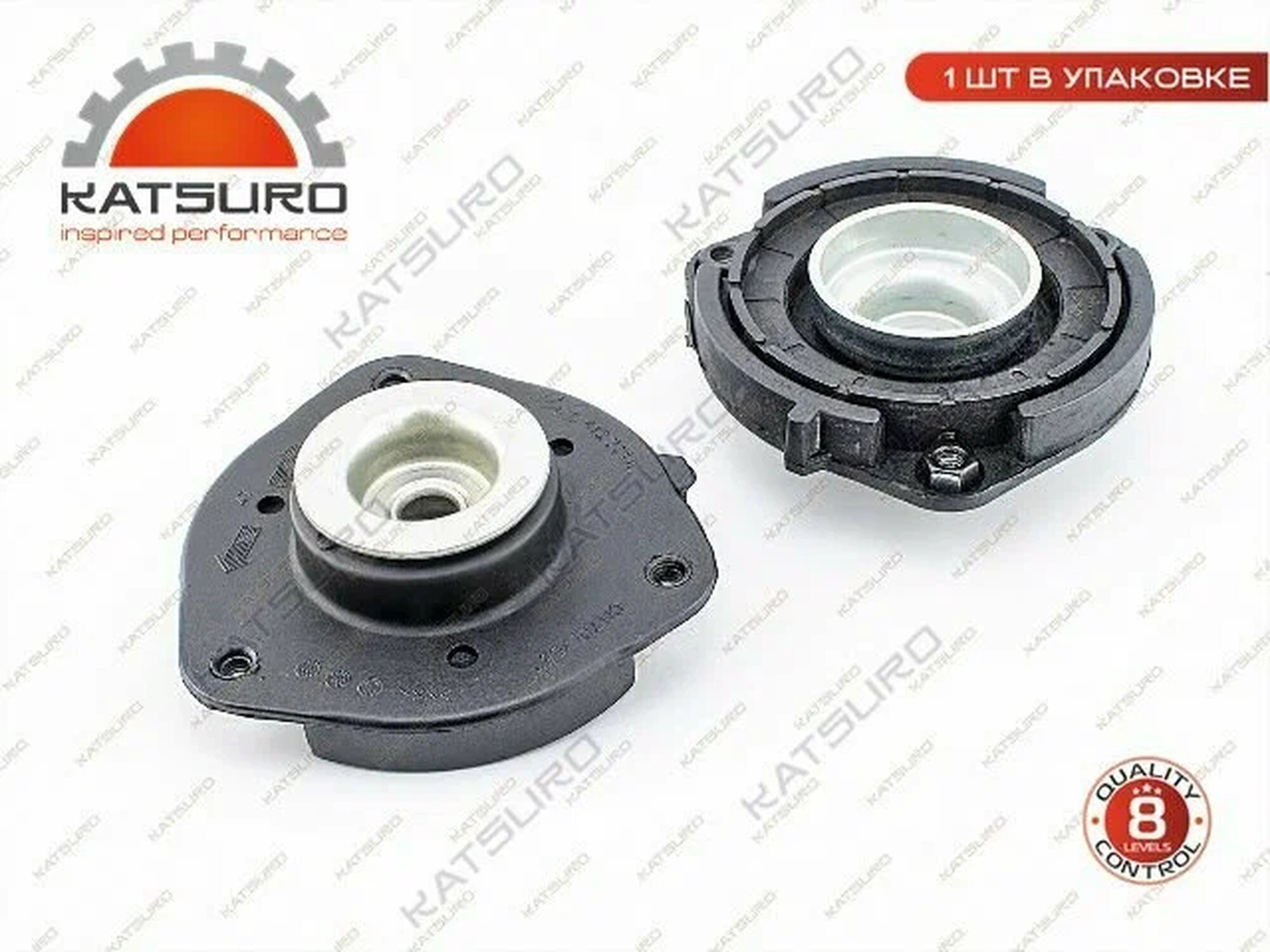 Опора амортизатора переднего верхняя для AUDI, SKODA, VOLKSWAGEN, KATSURO KAT0818TM