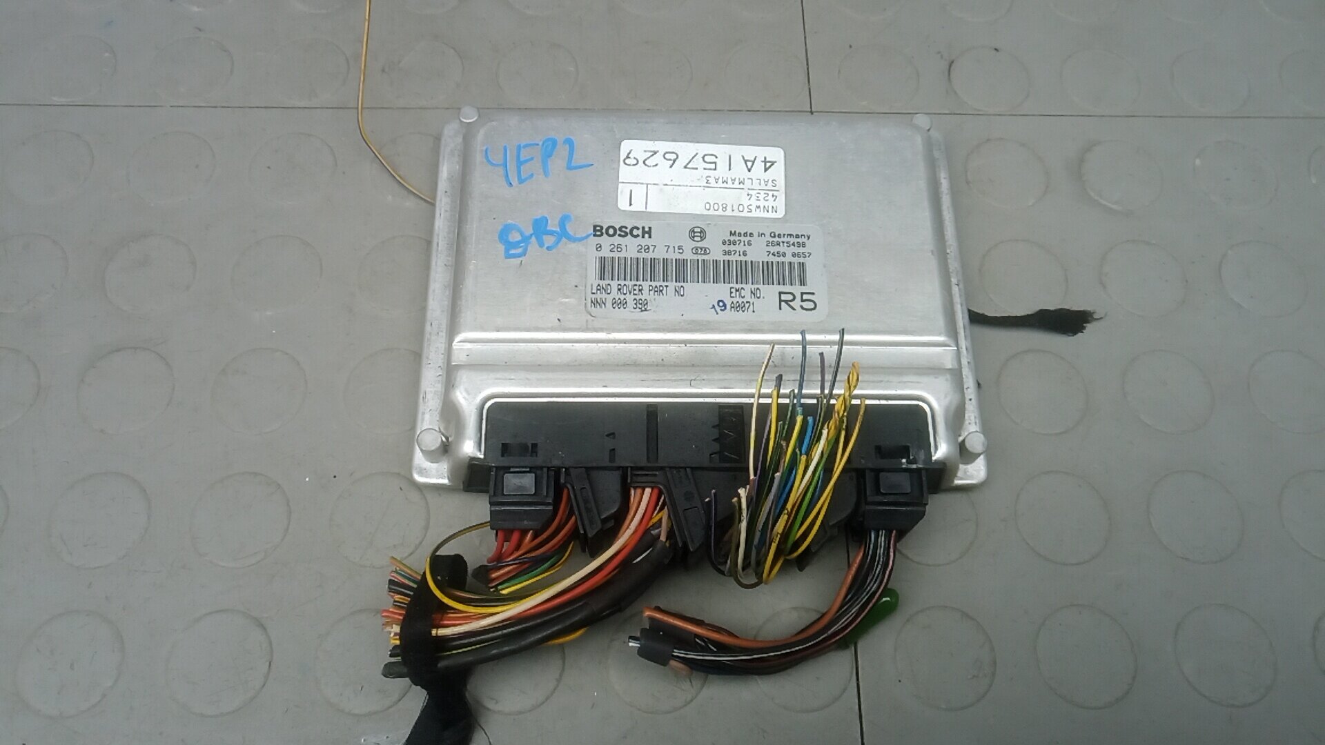 Блок управления двс LAND ROVER RANGE ROVER 3, Номер NNN000390 0261207715