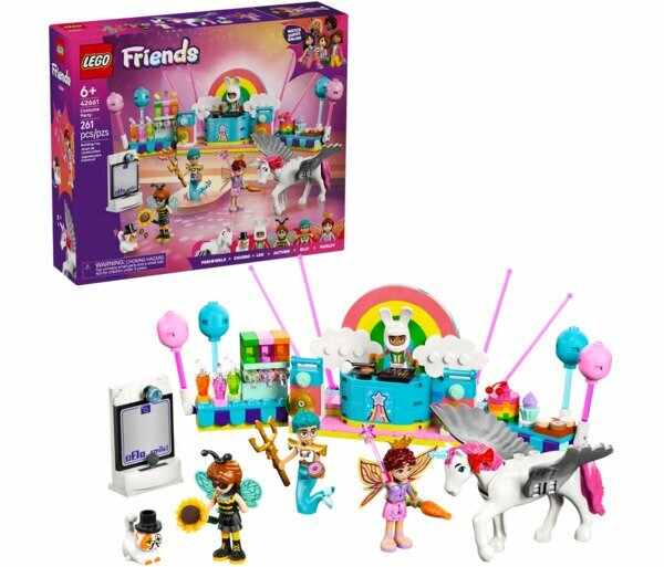 Конструктор LEGO Friends 42661 Костюмированная вечеринка с единорогом и феей (Lego 42661)