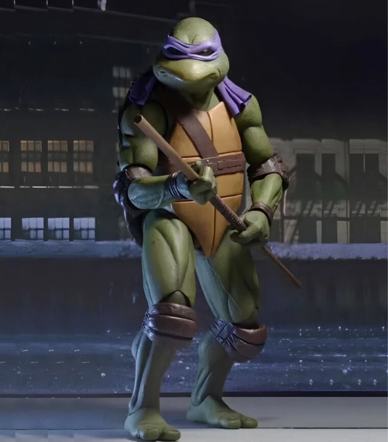 Фигурка Черепашки Ниндзя: Донателло / Donatello TMNT ( 18см )