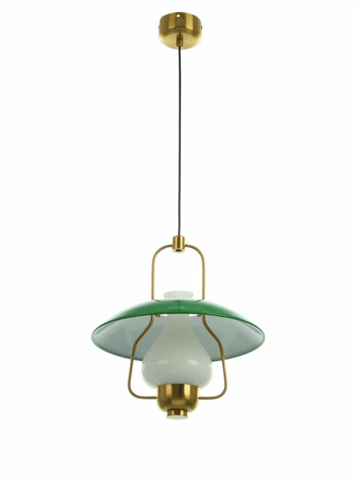 Светильник Кёльн 1 40 Вт Е27 бронза/зеленый 32 32 100 см