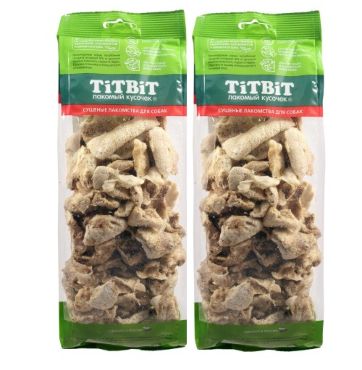 TiTBiT Лакомство для собак Легкое говяжье XXL (2 шт)