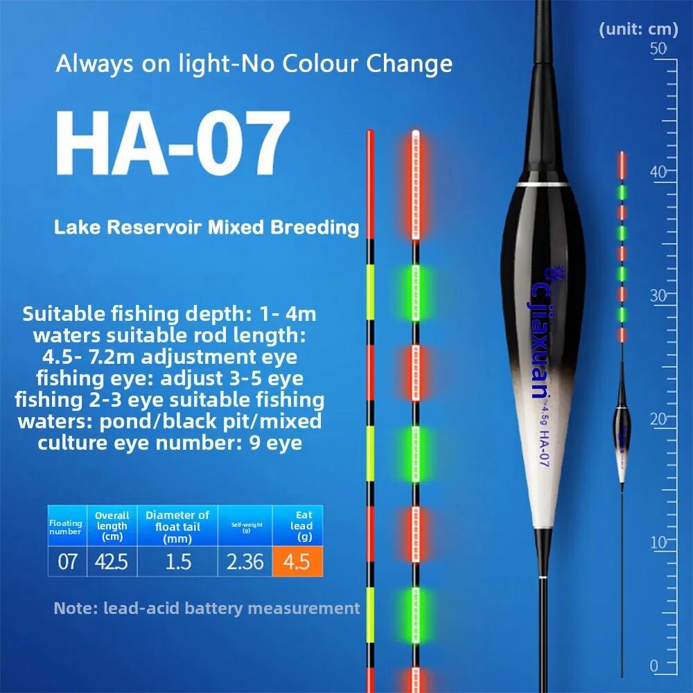 1 шт, новый индикатор, электронный поплавок для рыбалки, буй, захватывающий глаза поплавки для скальной рыбалки, скользящая трубка для дрейфа, легкий поплавок с длинным хвостом