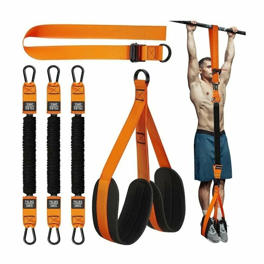 Тренажер для спины Эспандеры для подтягивания, Фитнес-резинка, эспандер