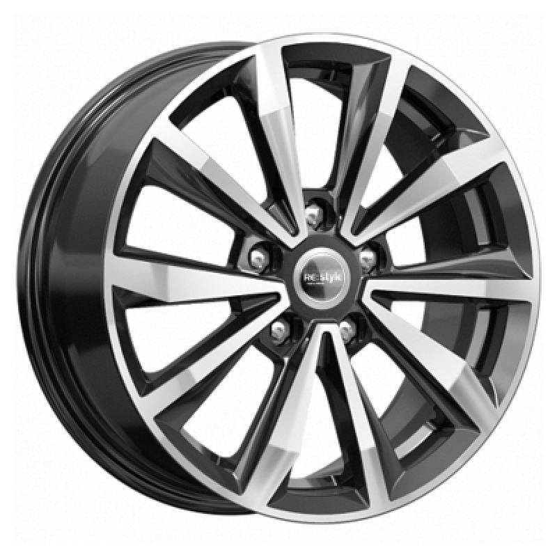 Диск колесный КиК KC974 6,5x16 5x114,3 Dia67.1 ET44 цвет алмаз черный