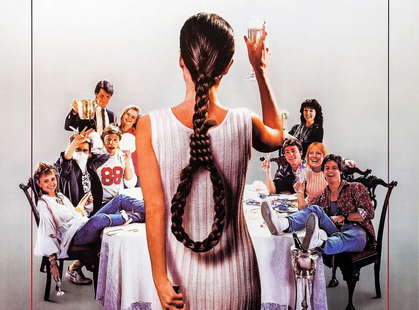 Плакат, постер Смертельное влечение *Heathers***Год:** 1989 на бумаге, размер 42х60см