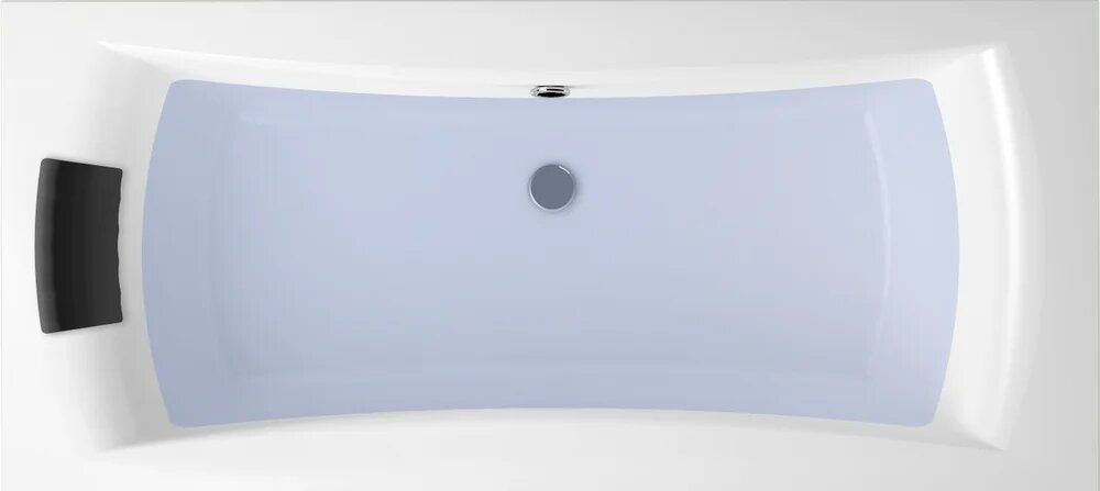 Акриловая ванна Lavinia Boho Evan 200x90, с каркасом, с экраном, пристенная, встраиваемая, белая, глянцевая, прямоугольная, с подголовником