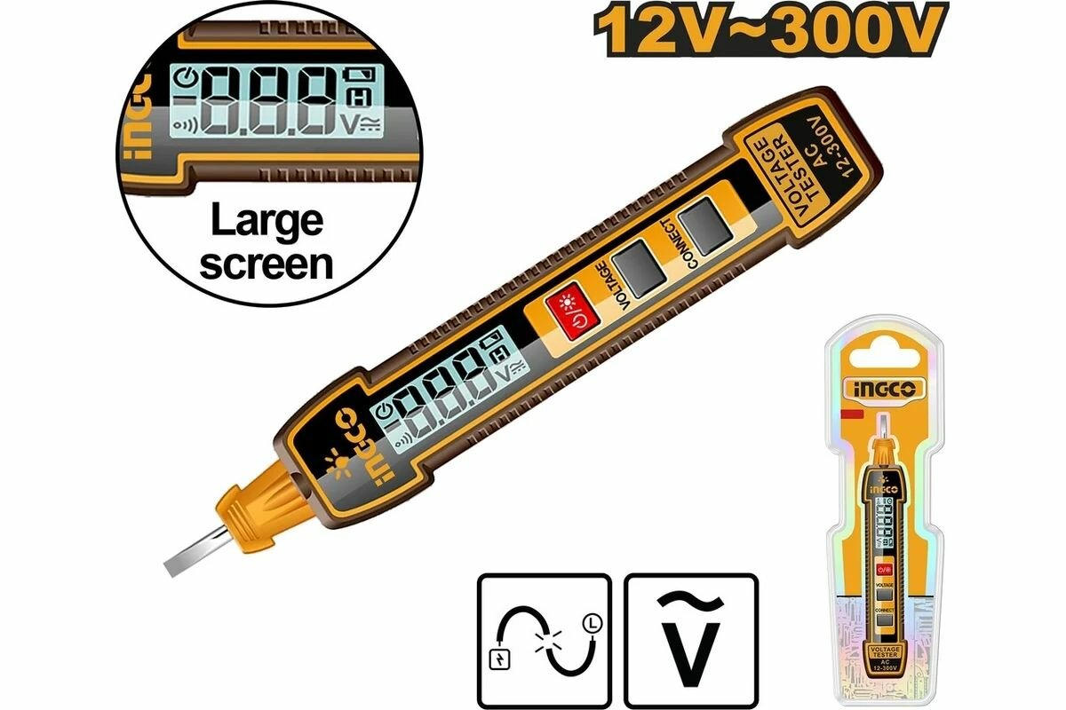 Индикаторная отвертка INGCO SUPER HSDT33001