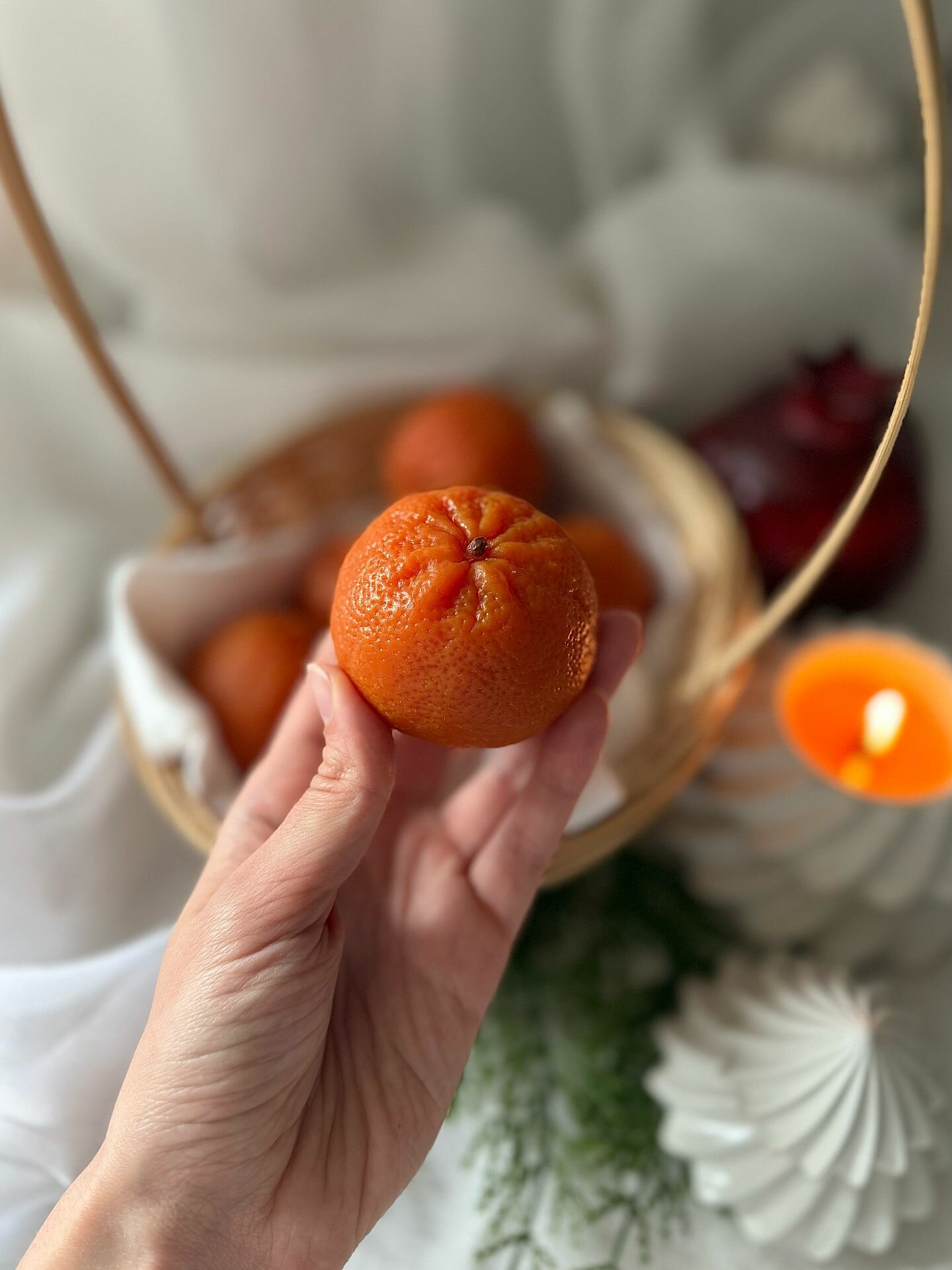 Мыло Мандарин. Подарок на Новый год, День рождения, праздник