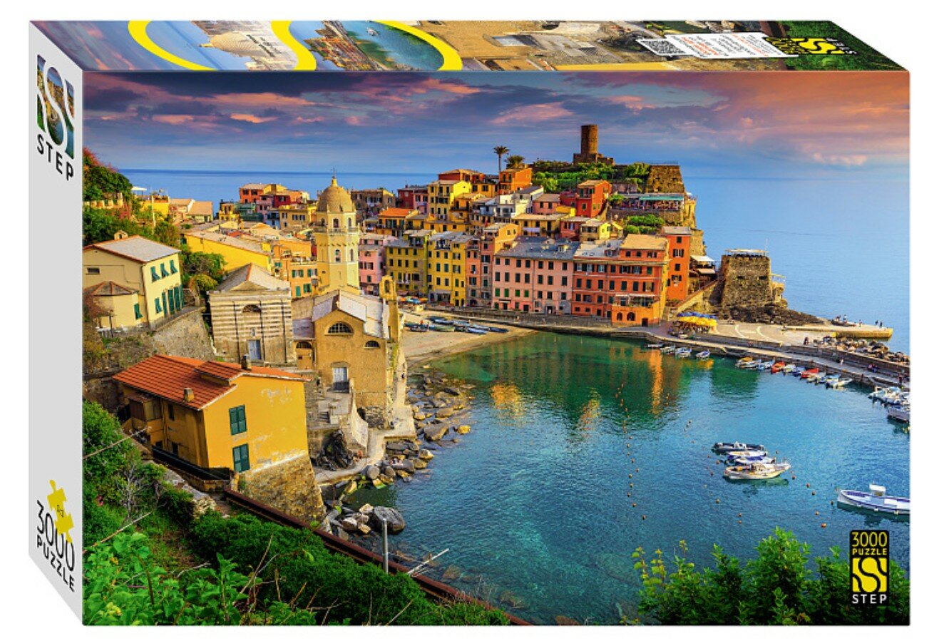 Пазл для взрослых Step puzzle 3000 деталей, элементов: Вернацца. Италия