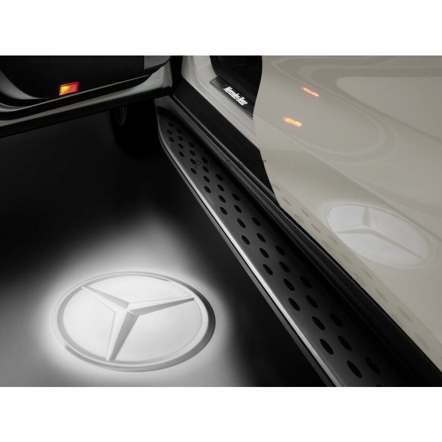(7) A2138204503 MERCEDES-BENZ комплект установки проектора В двери от официального дистрибьютора, MERCEDES-BENZ, артикул A2138204503