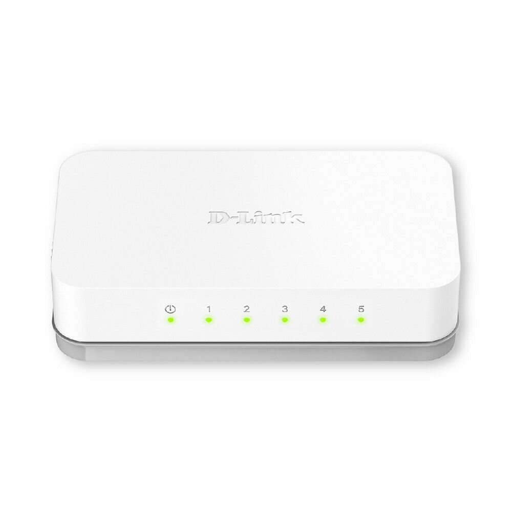 Коммутатор D-Link DES-1005C-B1A неуправляемый, 5xRJ45, 100Мбит/с