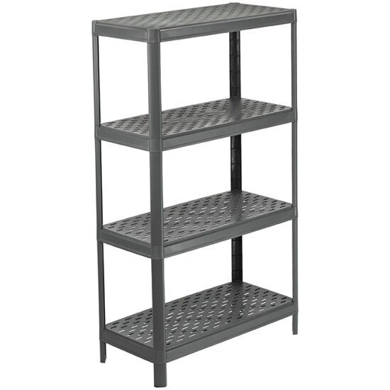 Полка Idea армада (4 секции) М 2701 Графитовый