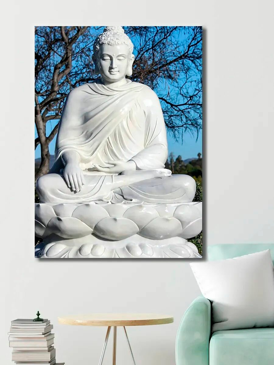 Картина "Статуя Будды", на стену 30х40см 1шт.