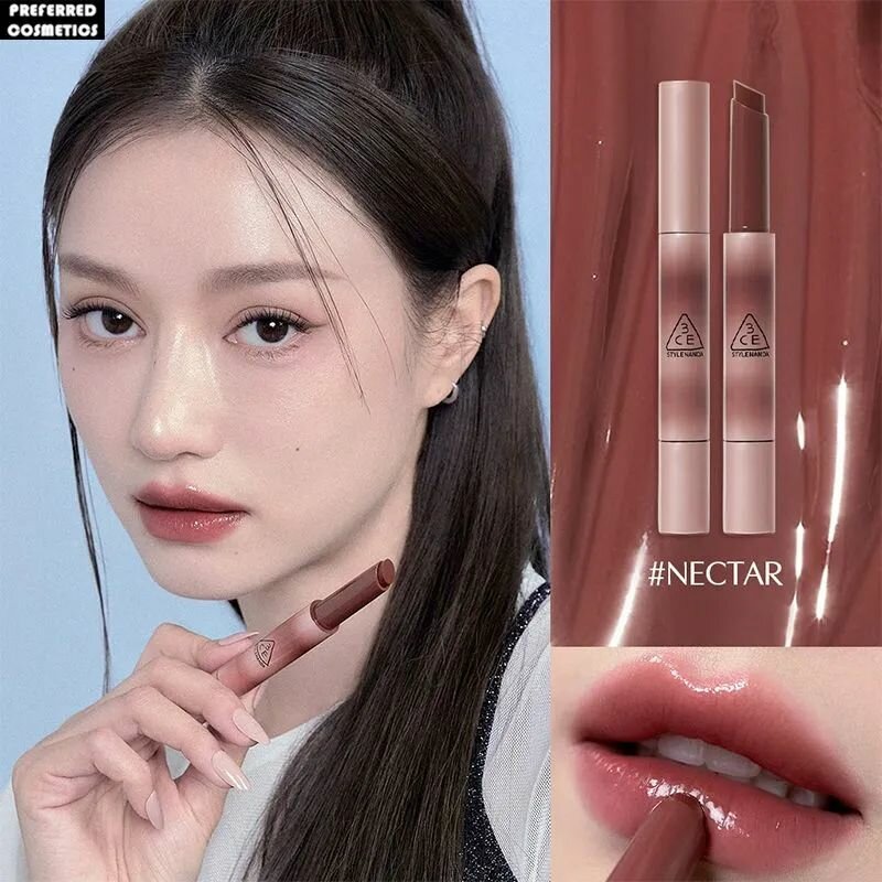 Эксклюзивный блеск для губ 3CE Shine Reflector 1,7 г, стойкий оттенок NECTAR