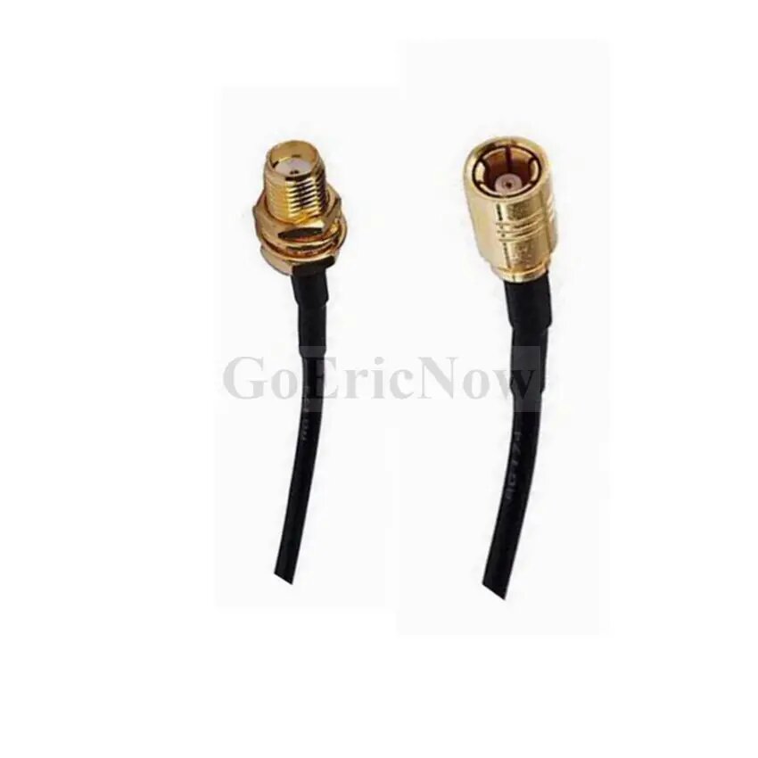 GoEricNow180602 RF коаксиальный удлинитель SMA-SMB RG174 15см SMA F