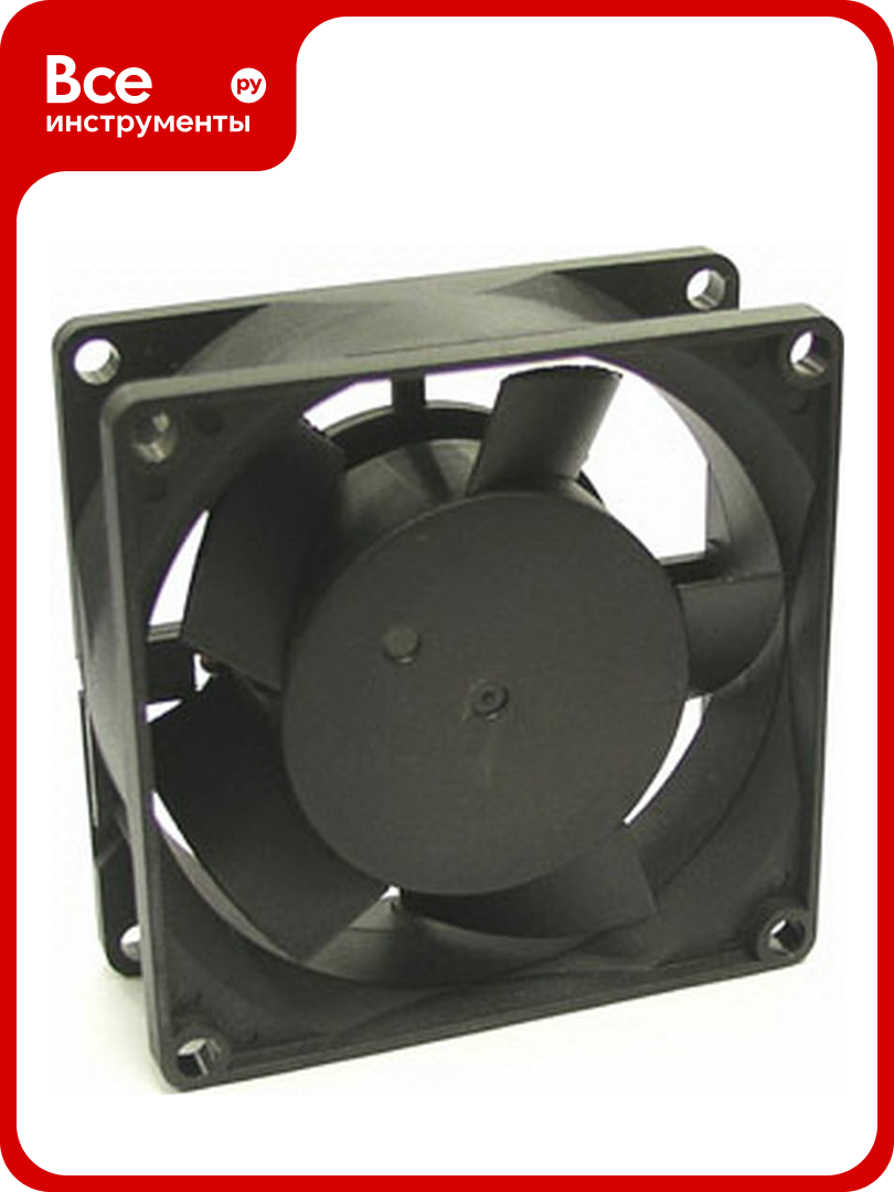 Вентилятор TIDAR RQD 8032MS 24VDC 56335, для отвода, из рабочего колеса