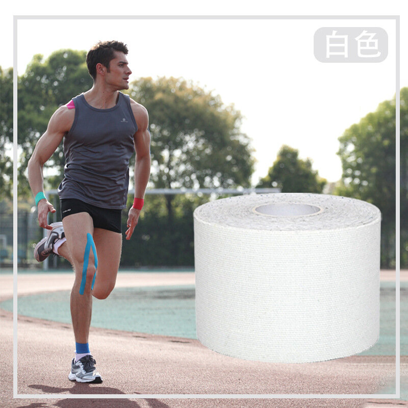 Пластырь для мышц лица, для подтяжки носогубных складок, 10см*5м, белый