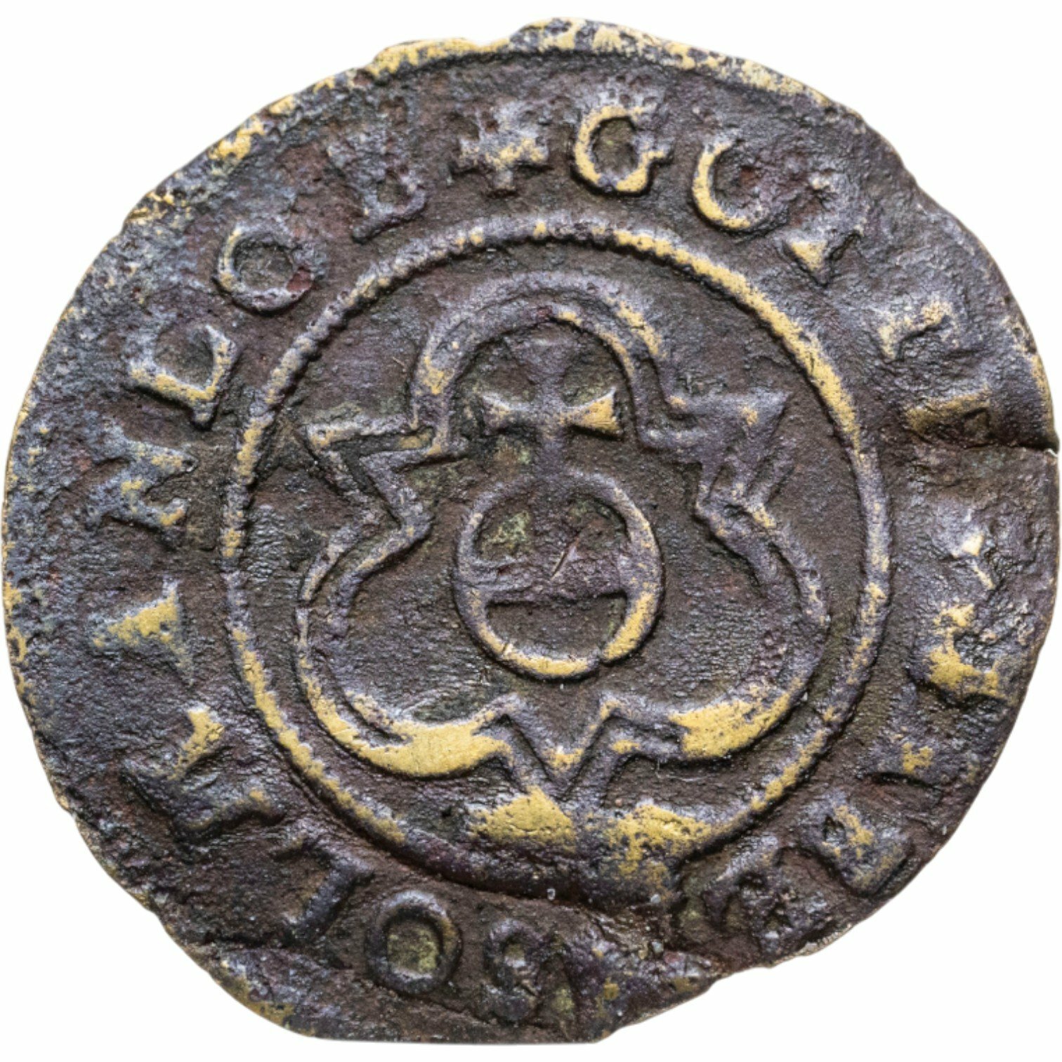 Германия, г. Нюрнберг, счетный жетон 1586-1635 гг.