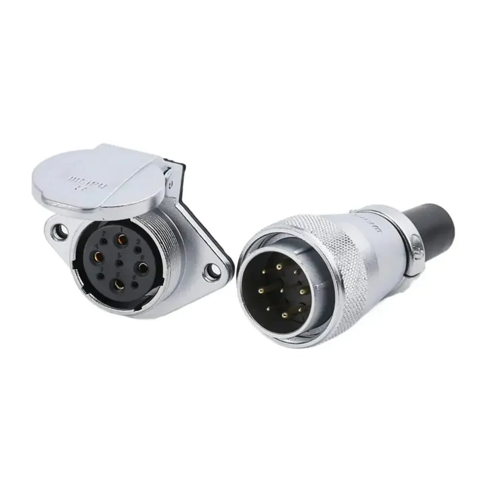 WEIPU WS28 TQ+ZG водонепроницаемый разъем 2Pin-26Pin для зарядного устройства 9 Pin