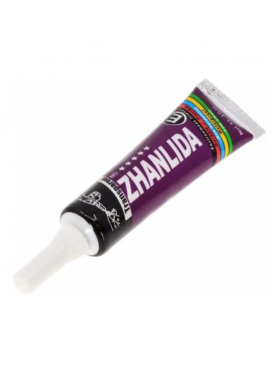 Клей Zhanlida E Contact, 15 мл, прозрачный, 1 шт.