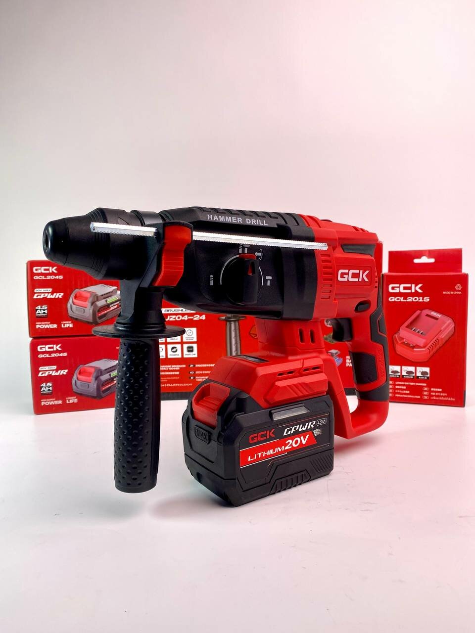 Аккумуляторный Перфоратор GCK Без кейса.