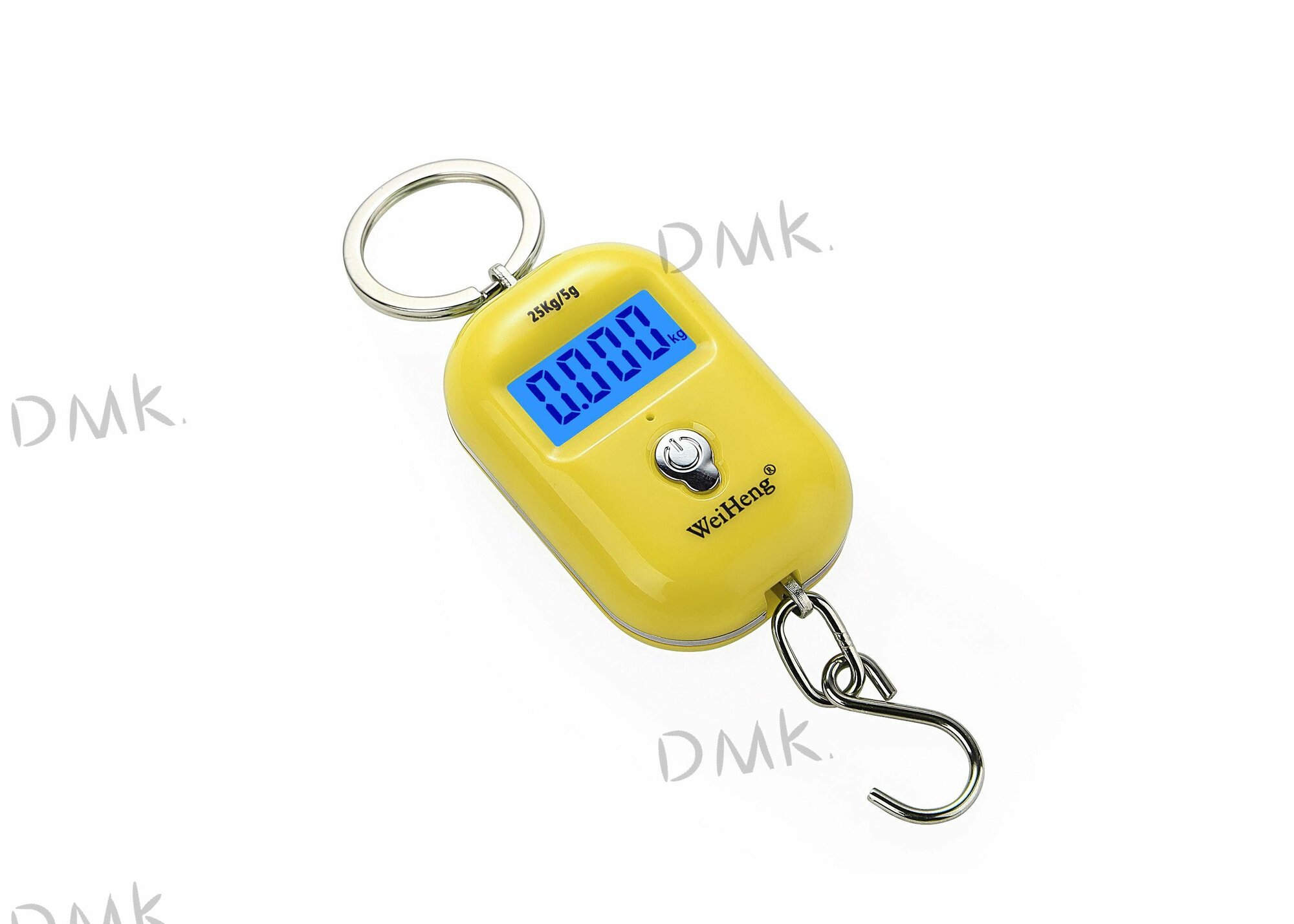 25 кг/5 г мини весы крюк, электронные весы чемодан (черный)