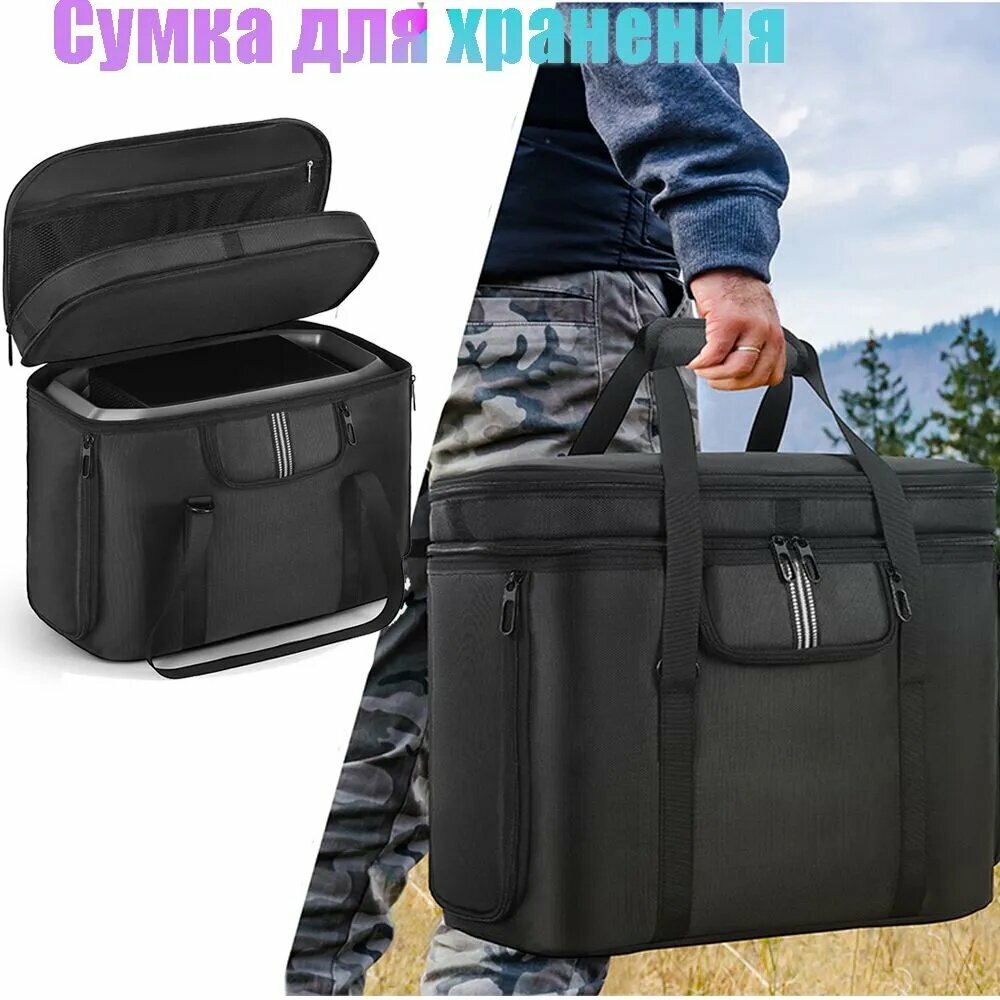 Сумка-чехол для портативной электростанции ECOFLOW DELTA 3 Plus (EF-03), Переносная защитный чехол