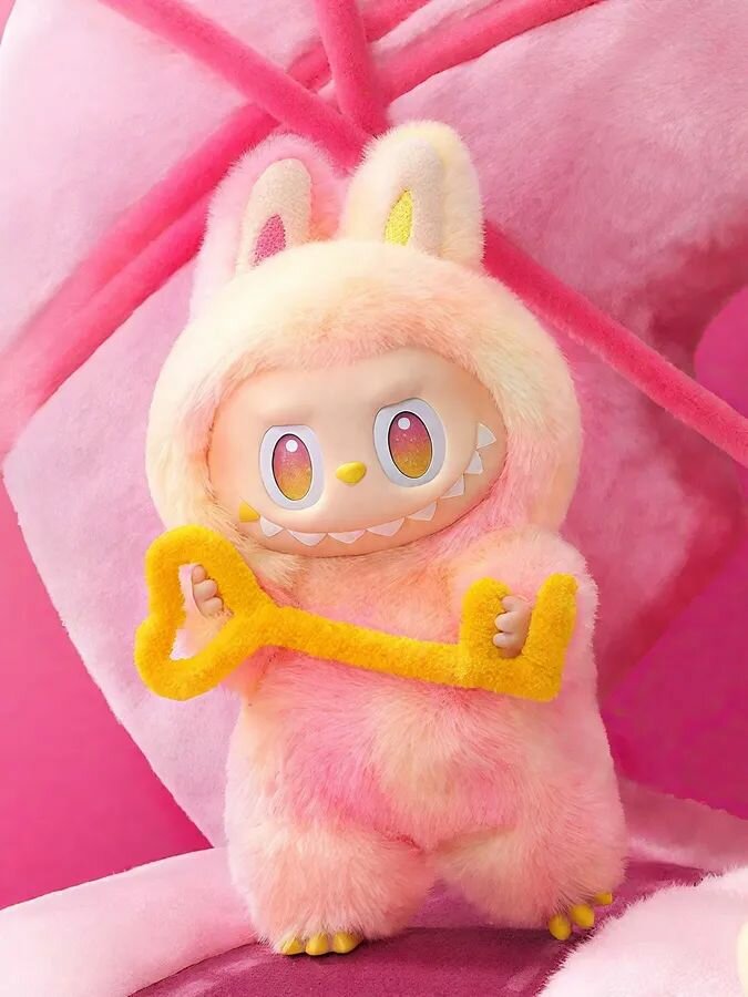 Слепой бокс Labubu 3 поколения с плюшевым брелоком и коллекционными фигурками