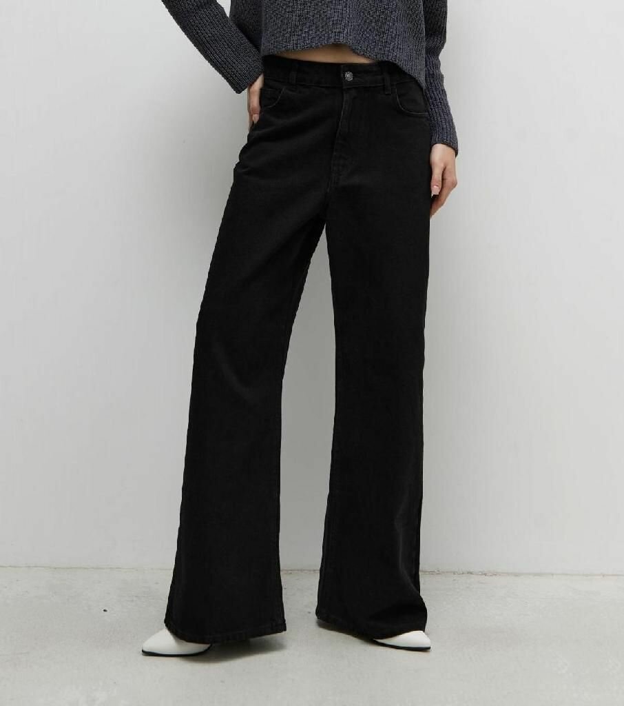 Джинсы широкие 