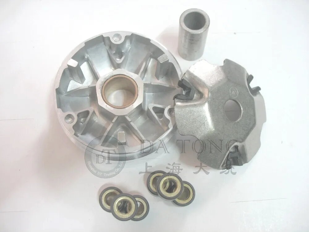 1 комплект, набор вариаторов 139QMA с медными роликами для китайского скутера 50 80cc GY6 для Dio ZX ATV, мопеда, запасные части