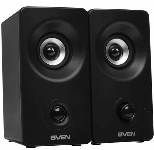 Колонки 2.0 SVEN 405 (405) черный 8 Вт, Bluetooth, питание - USB порт