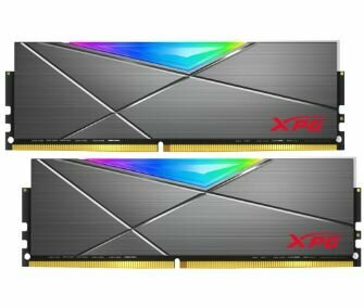 Оперативная память ADATA XPG SPECTRIX D50 RGB (AX4U360016G18I-DT50) DIMM DDR4 32 ГБ - DDR4, 16 ГБx2 шт, 3600 МГц, 18x22x22
