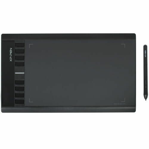 Графический планшет XPPen Star 03 V2 (STAR03V2_B) белый - проводной, ввод - перьевой, рабочая область - 260 мм х 170 мм, 5080 lpi, перо - пассивное, чувствительность - 8192 уровня, USB