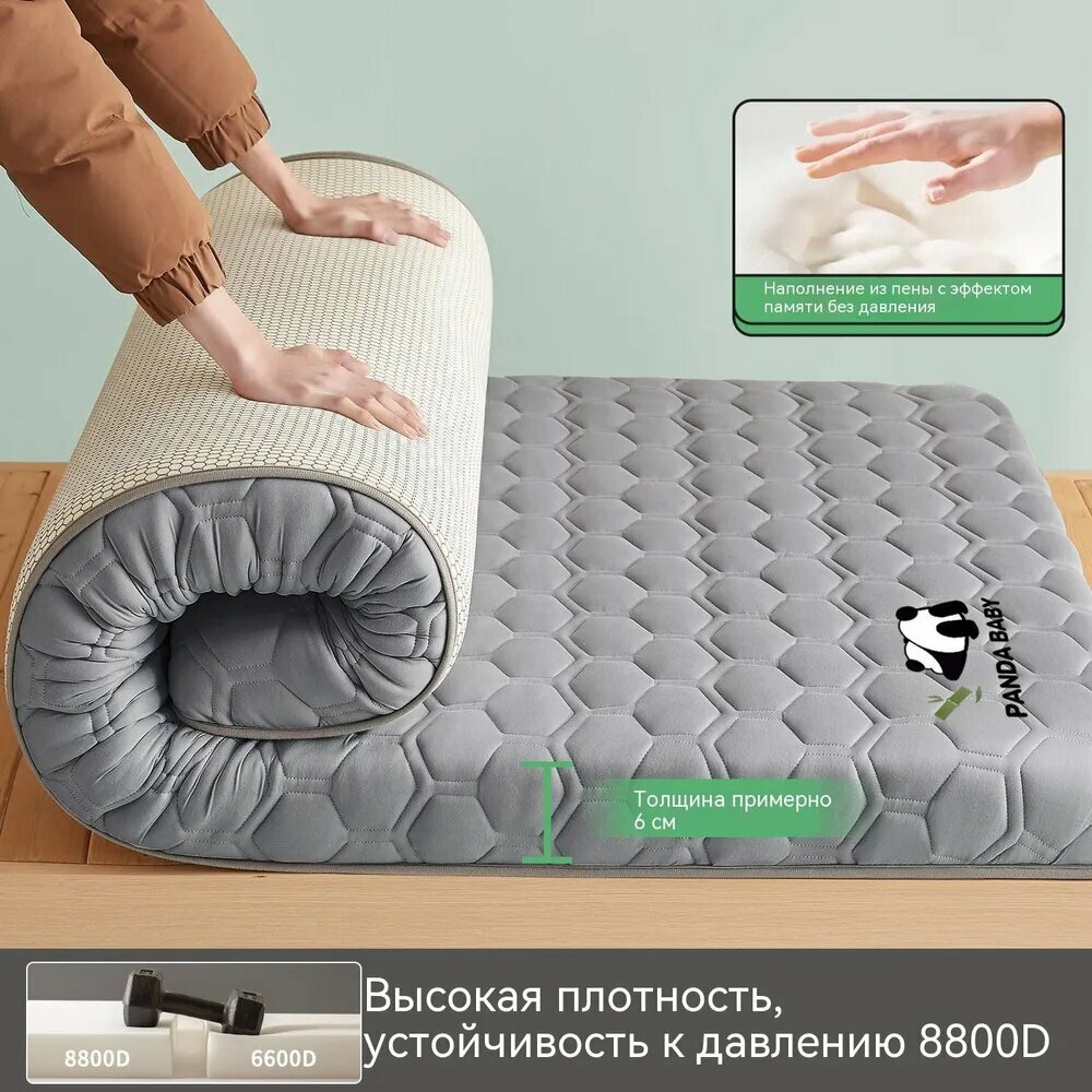 Матрас, Беспружинный, 80.01х190 см
