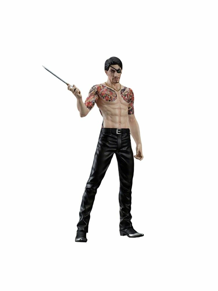Фигурка Yakuza протагонист Кирю Кадзума , Горо Маджима/ Like A Dragon Goro Majima action figure strong man doll (17см) Подарки для болельщиков