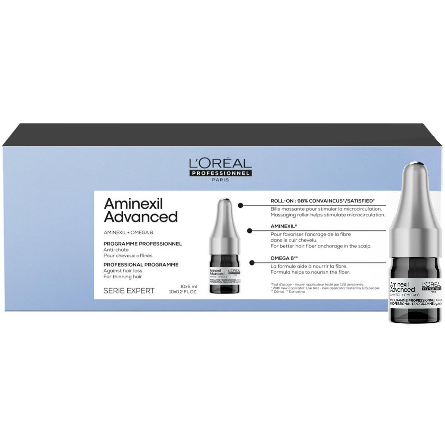 L'OREAL PROFESSIONNЕL EXPERT AMINEXIL ADVANCED Ампулы против выпадения волос Аминексил, 10 шт.