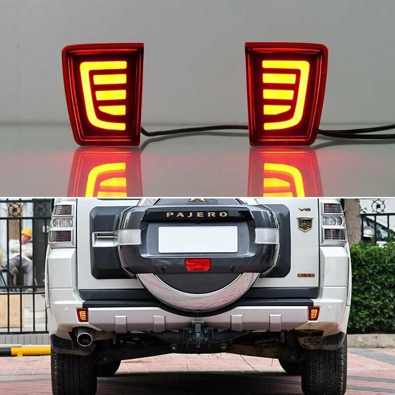 Светодиод Задние катафоты Свет применяется к Mitsubishi Pajero IV 2006-2017 V93 V97 V85 V87