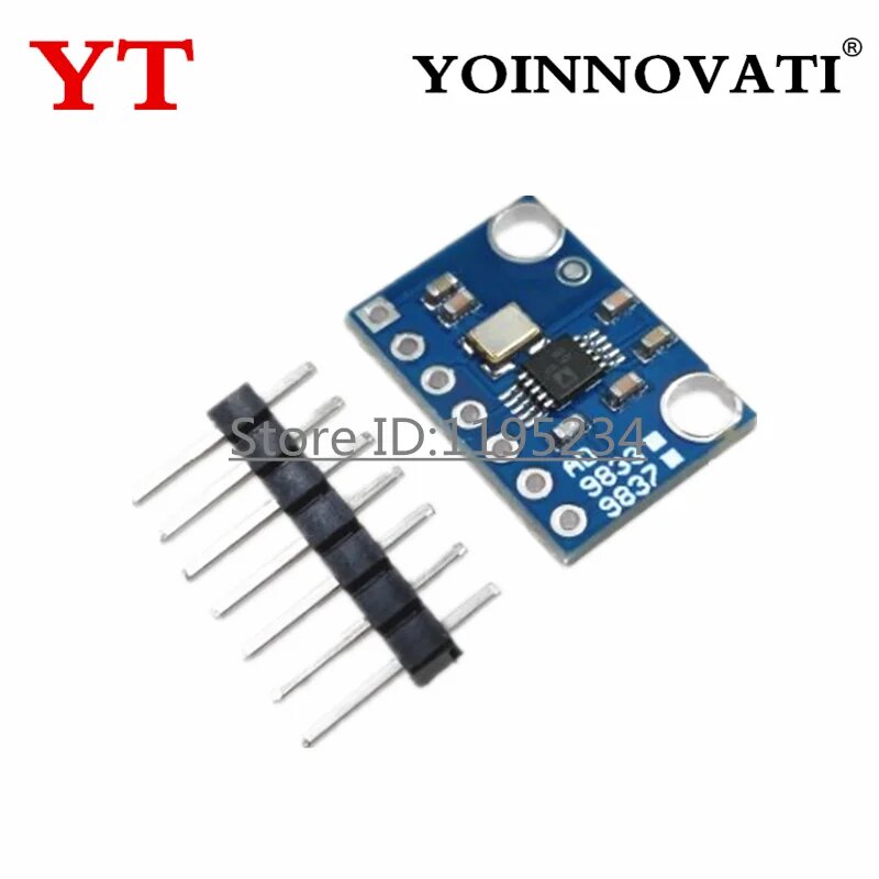 AD9833 Программируемые микропроцессоры Модуль последовательного интерфейса Синусоидальный модуль генератора сигналов DDS