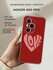 Чехол на Honor 400 Pro / Хонор 400 Про с принтом "Love heart 1 - 14 февраля"