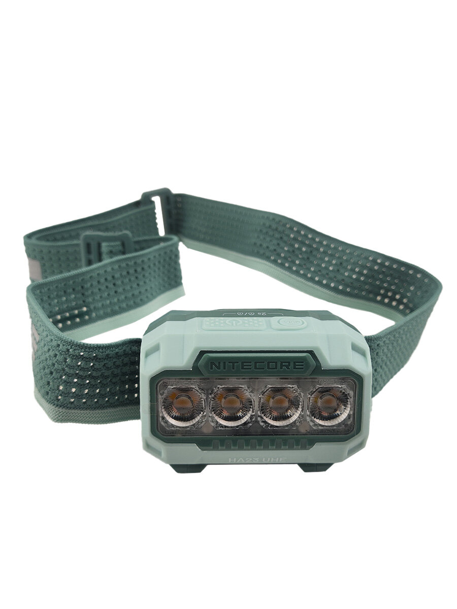 Налобный фонарь NITECORE HA23 UHE/MCT Myrtle Green, 600 люмен