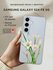 Чехол на Samsung Galaxy S24 FE 5G / Самсунг S24 FE с принтом "White lily", прозр...
