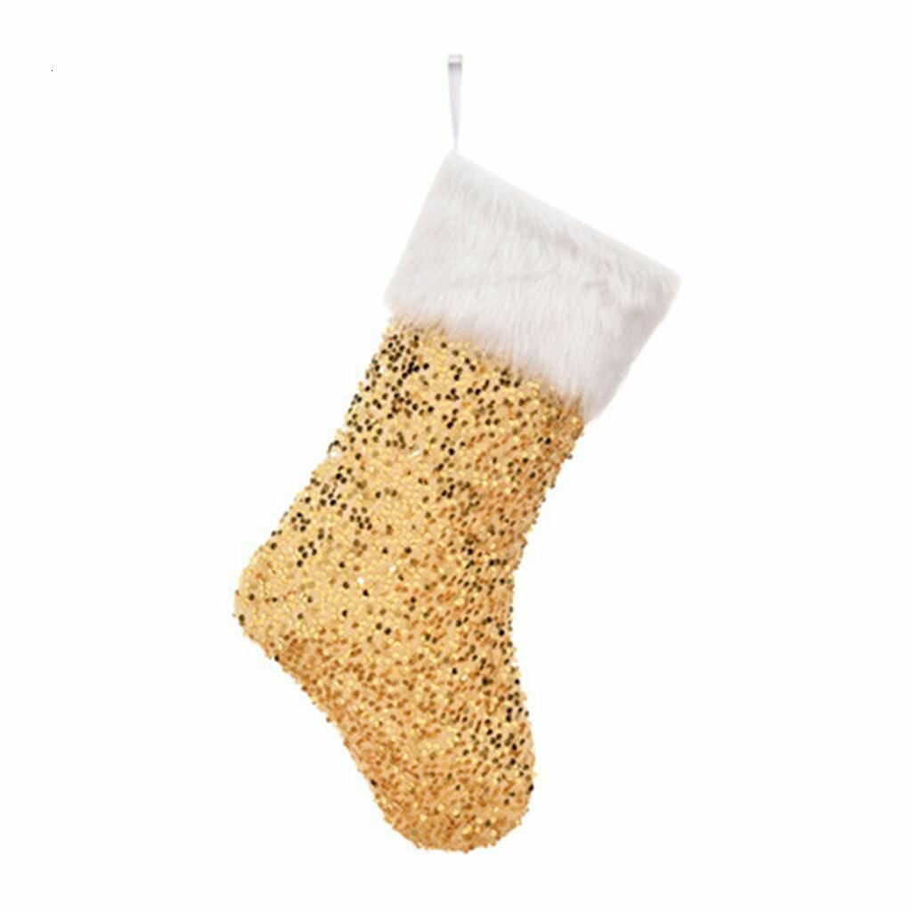 Блестящие рождественские носки, Золото