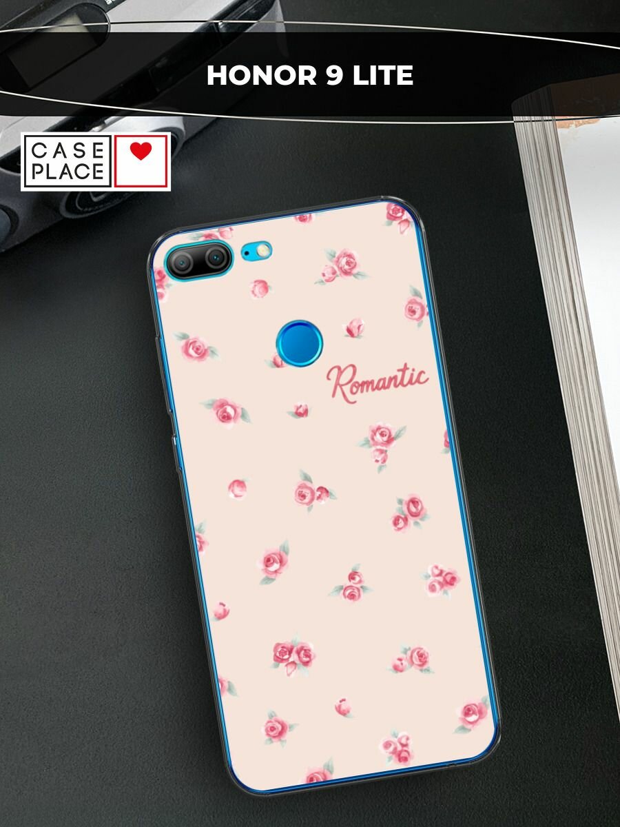 Силиконовый чехол на Honor 9 Lite / Хонор 9 Лайт с принтом "Romantic"