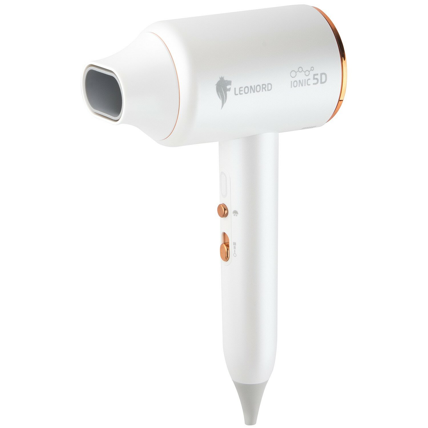 Leonord LE-12131800-2000 ВТ Фен 1800-2000 Вт с концентратором ионизацией для волос