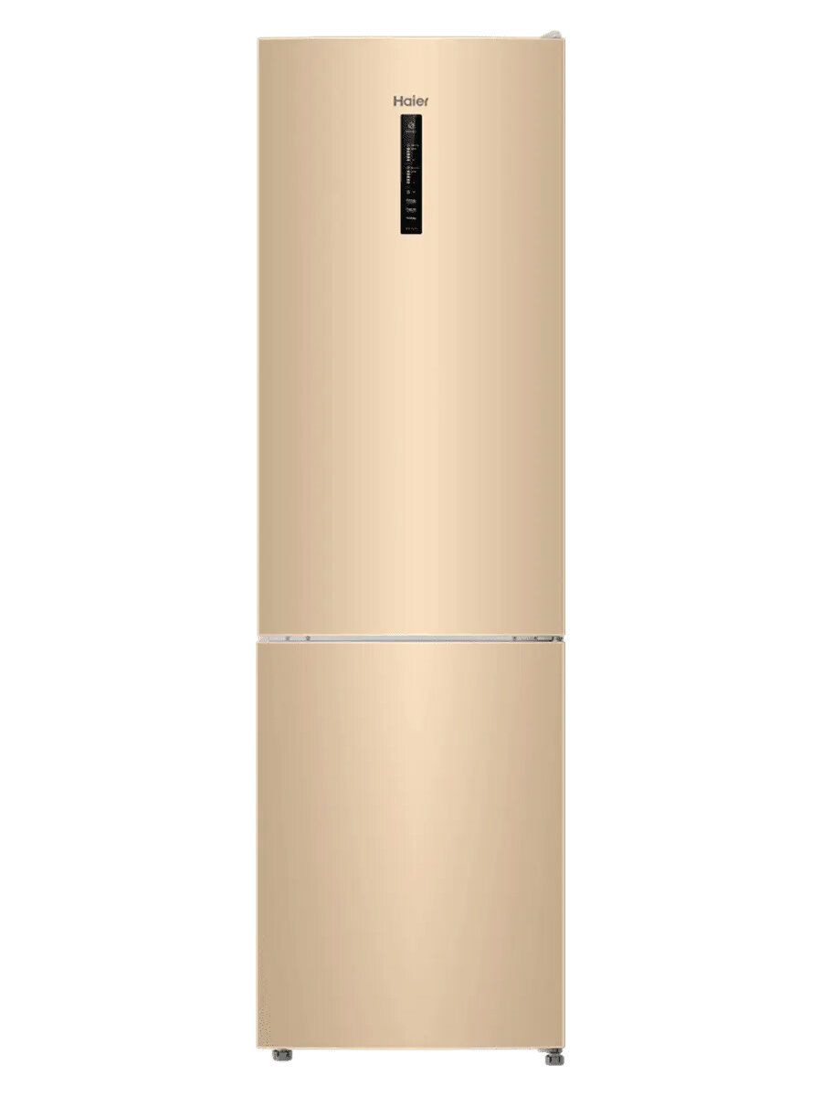 Холодильник Haier CEF538CGG, 368 л, автономное сохранение холода до 10 ч, золотой