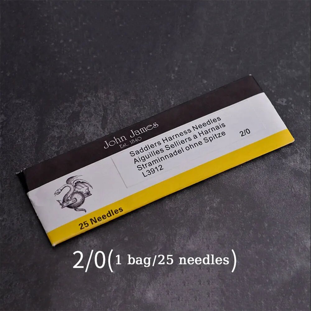 Иголки для кожи John James 25 шт. NO 1 1bag 2I0