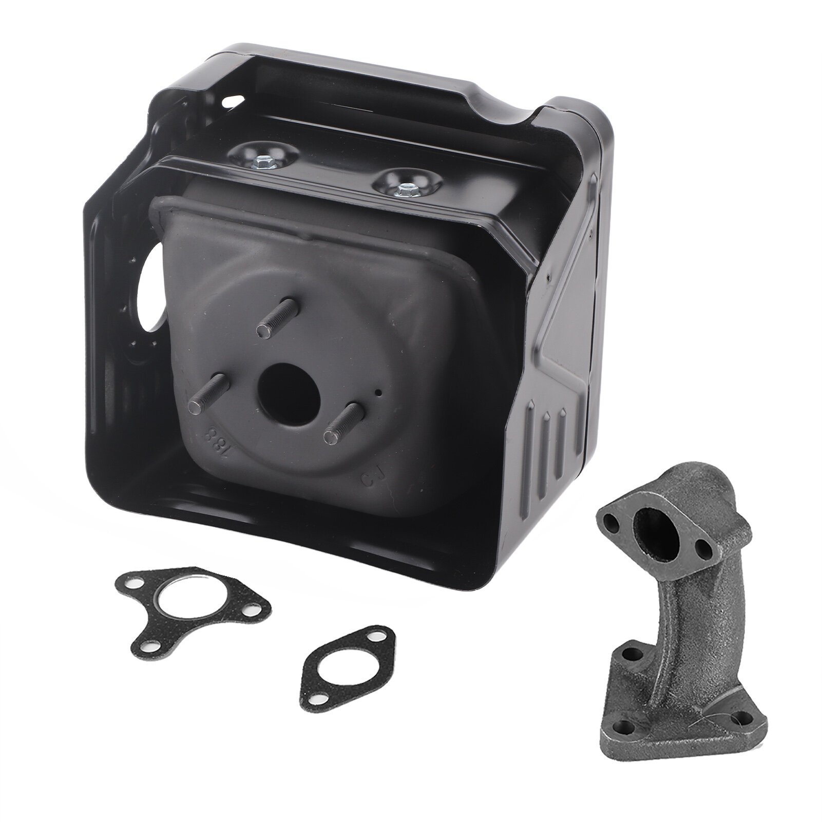 Узел глушителя электрогенератора для бензиновых двигателей GX340 GX390 182F 188F